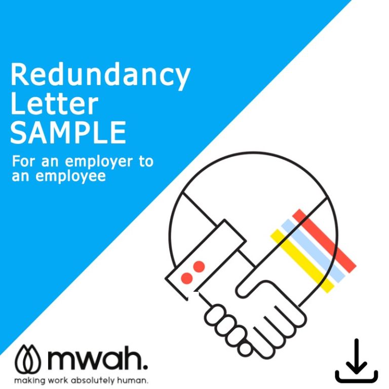 Sample Redundancy Letter - mwah.