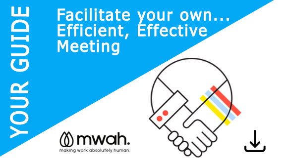 How to facilitate a great meeting - mwah. efficient meetings
